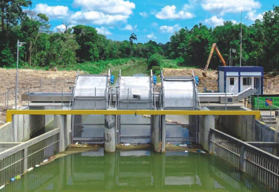 Screens and screening solutions for water extraction | HUBER Technology