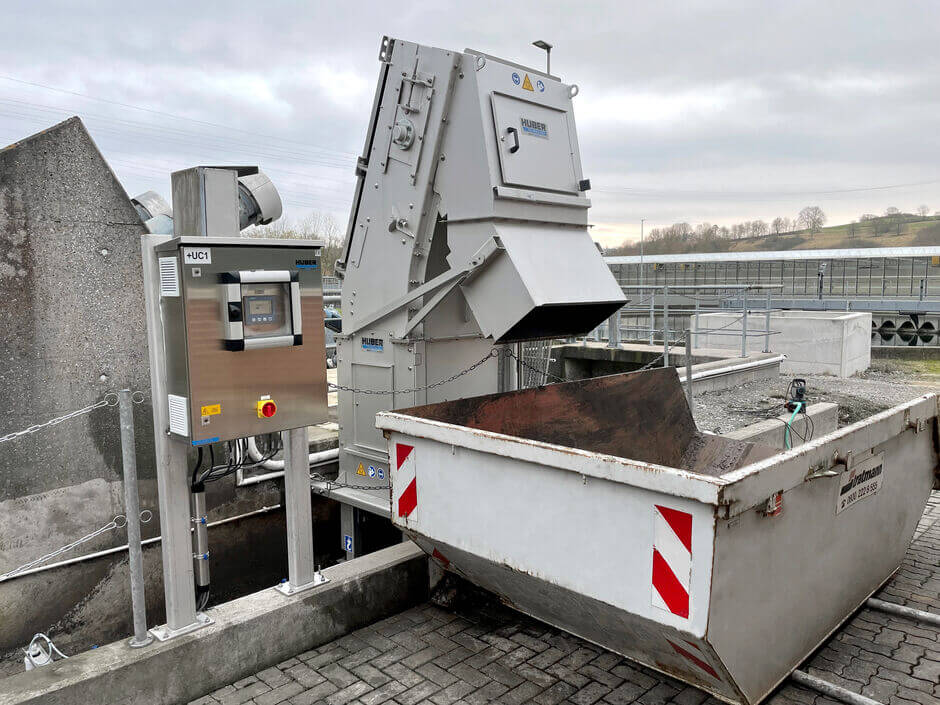 HUBER Multi-Rake Bar Screen RakeMax® CF | HUBER Technology