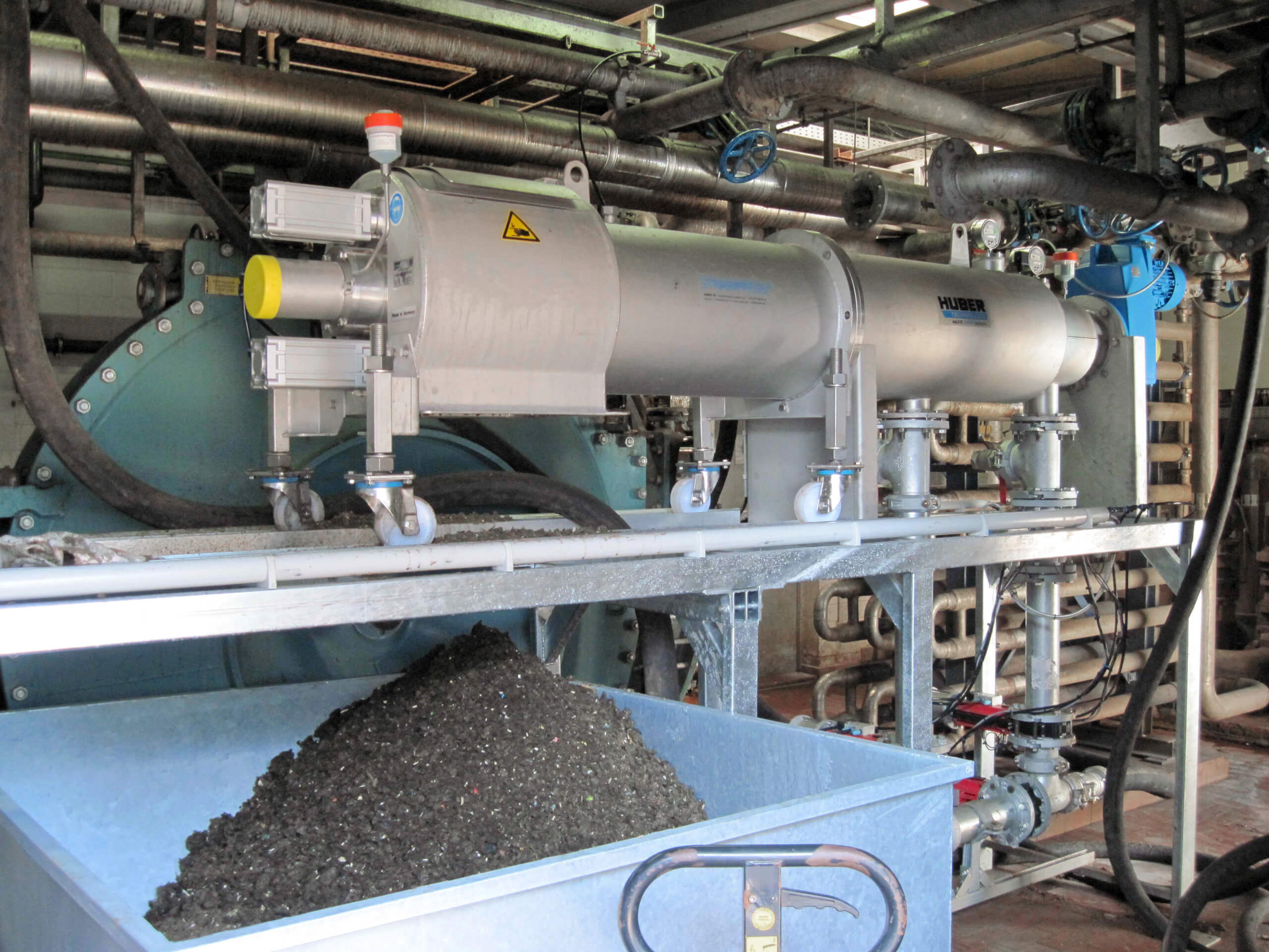 Biowaste Disposal Industry | HUBER Technology