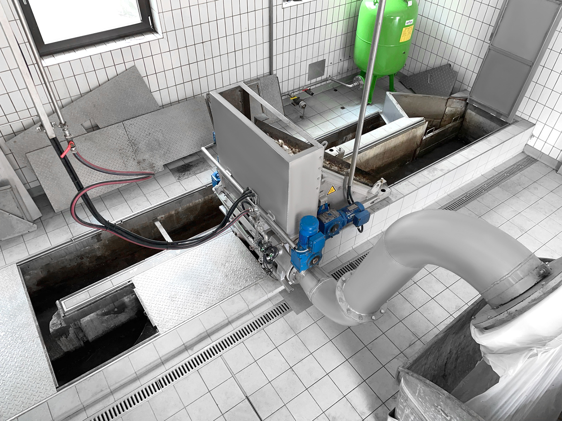 Reduced plant contamination through installation of a HUBER Rotary Drum ...