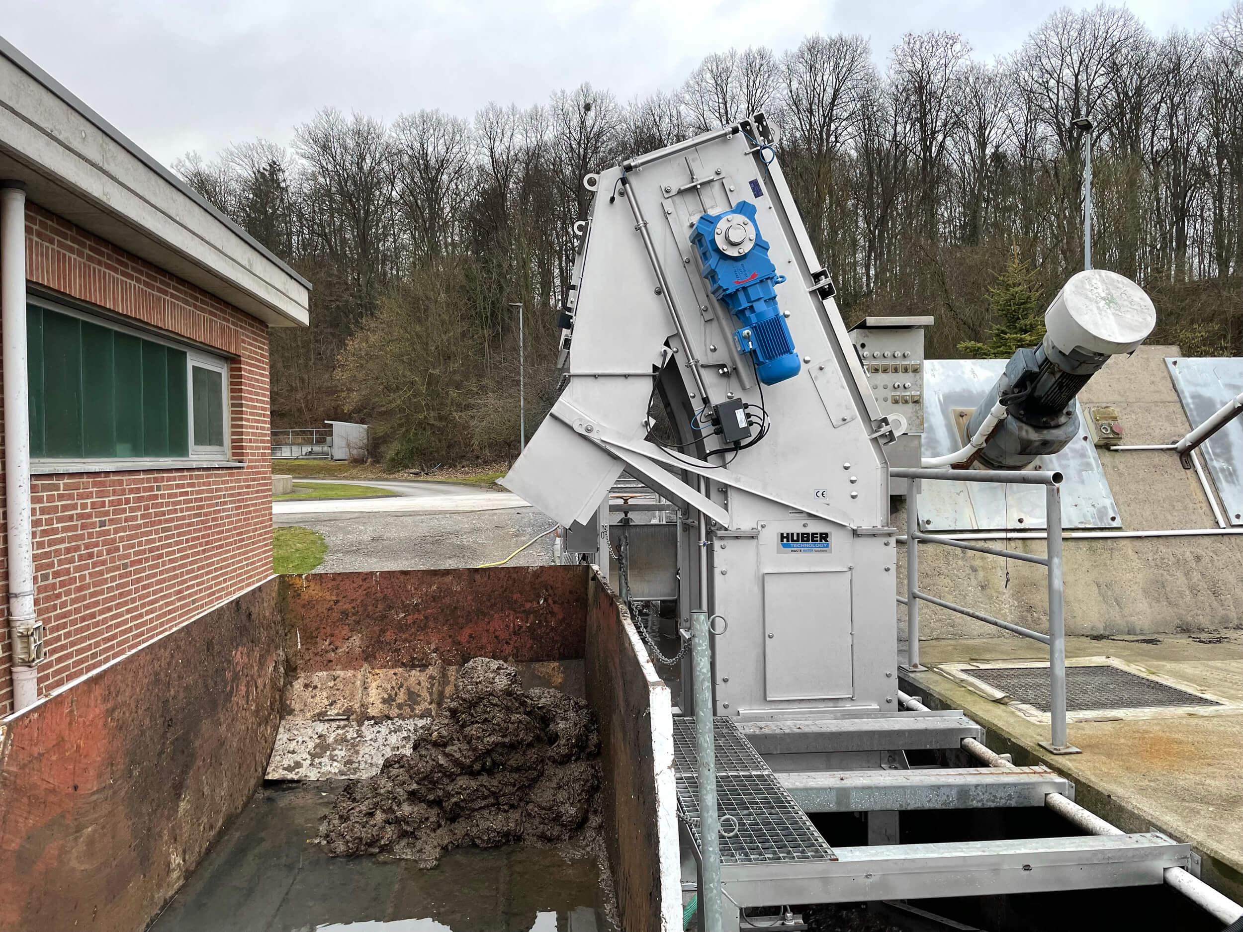 HUBER Multi-Rake Bar Screen RakeMax® CF | HUBER Technology