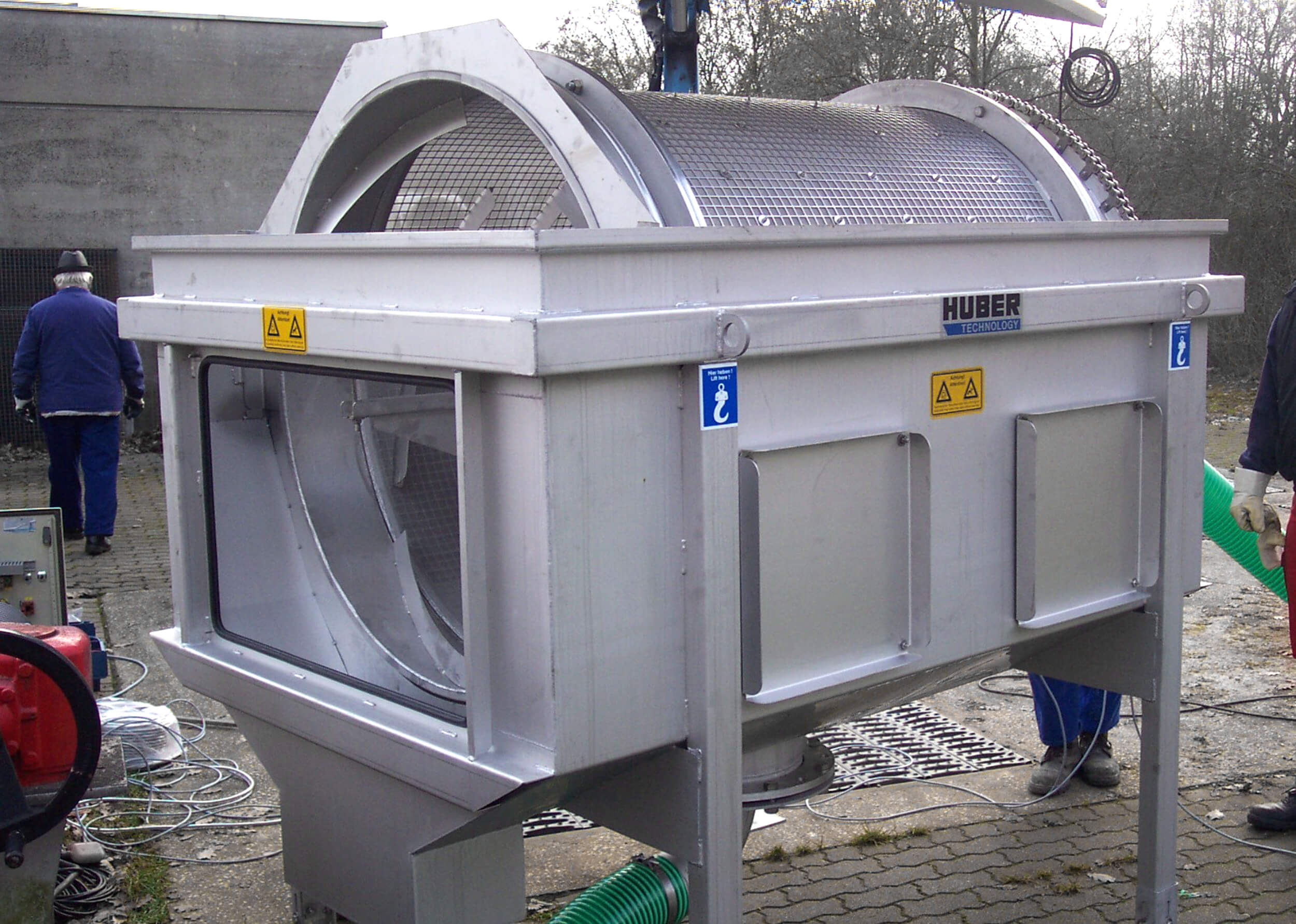 HUBER Drum Screen RoMesh® | HUBER Technology