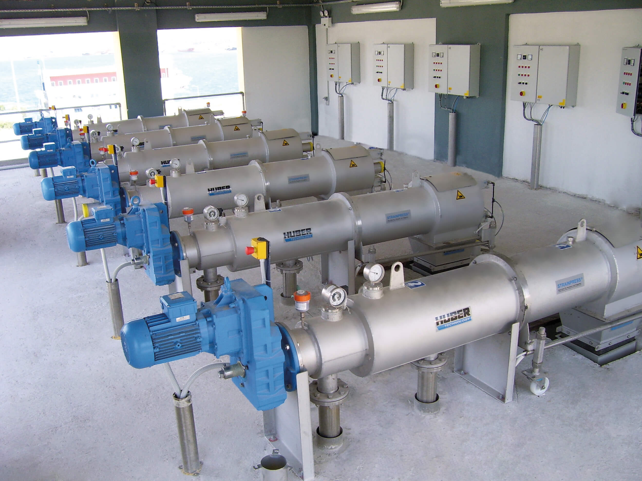 HUBER Sludgecleaner STRAINPRESS® | HUBER Technology