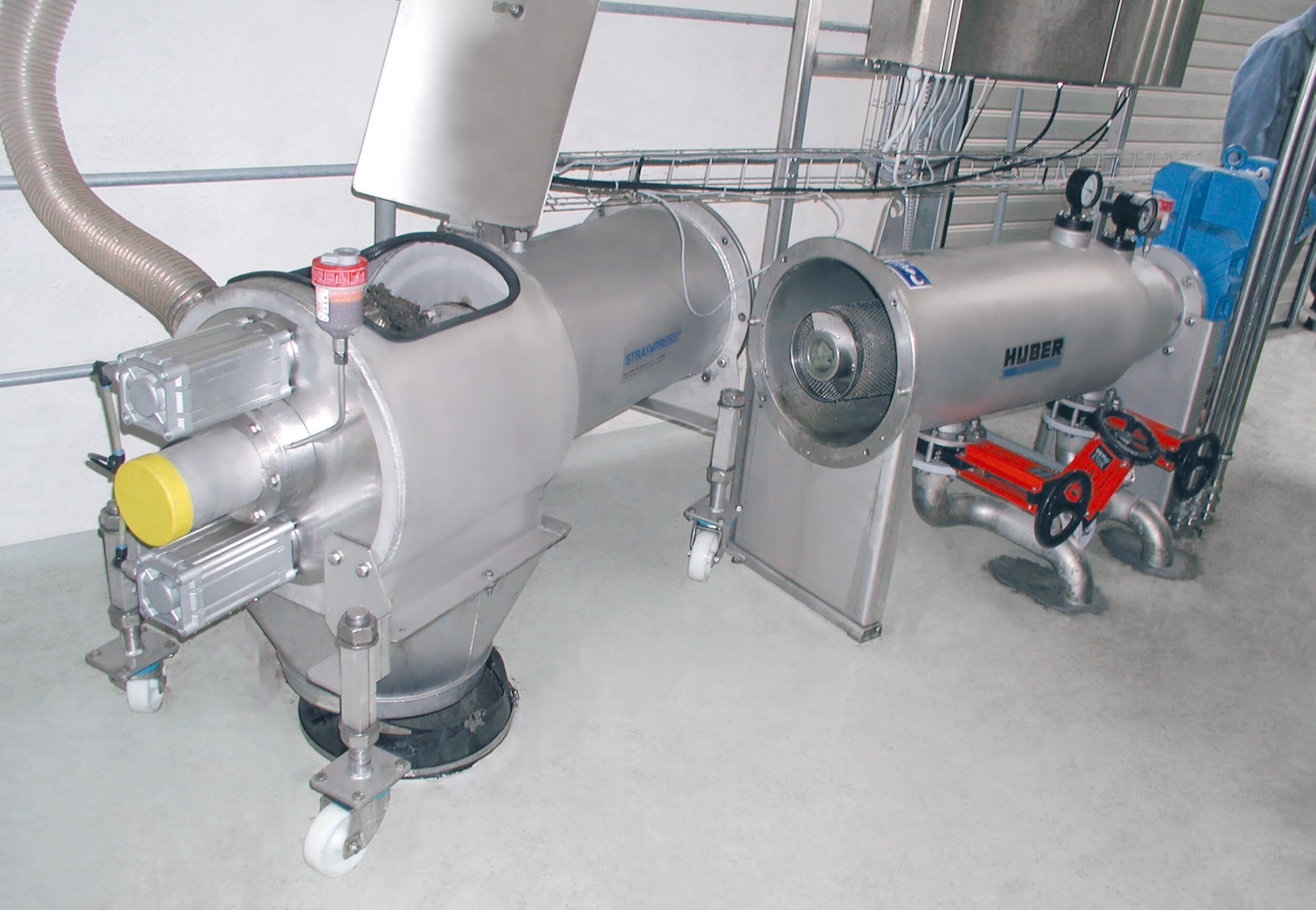 HUBER Sludgecleaner STRAINPRESS® | HUBER Technology