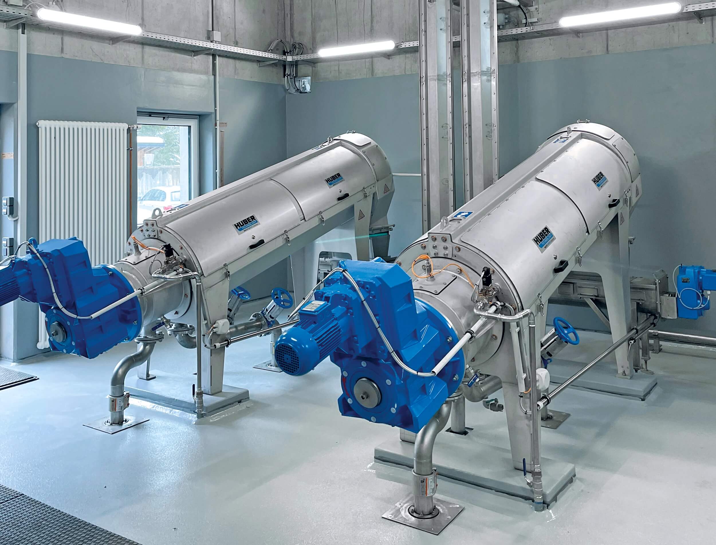 HUBER Screw Press Q-PRESS® | HUBER Technology