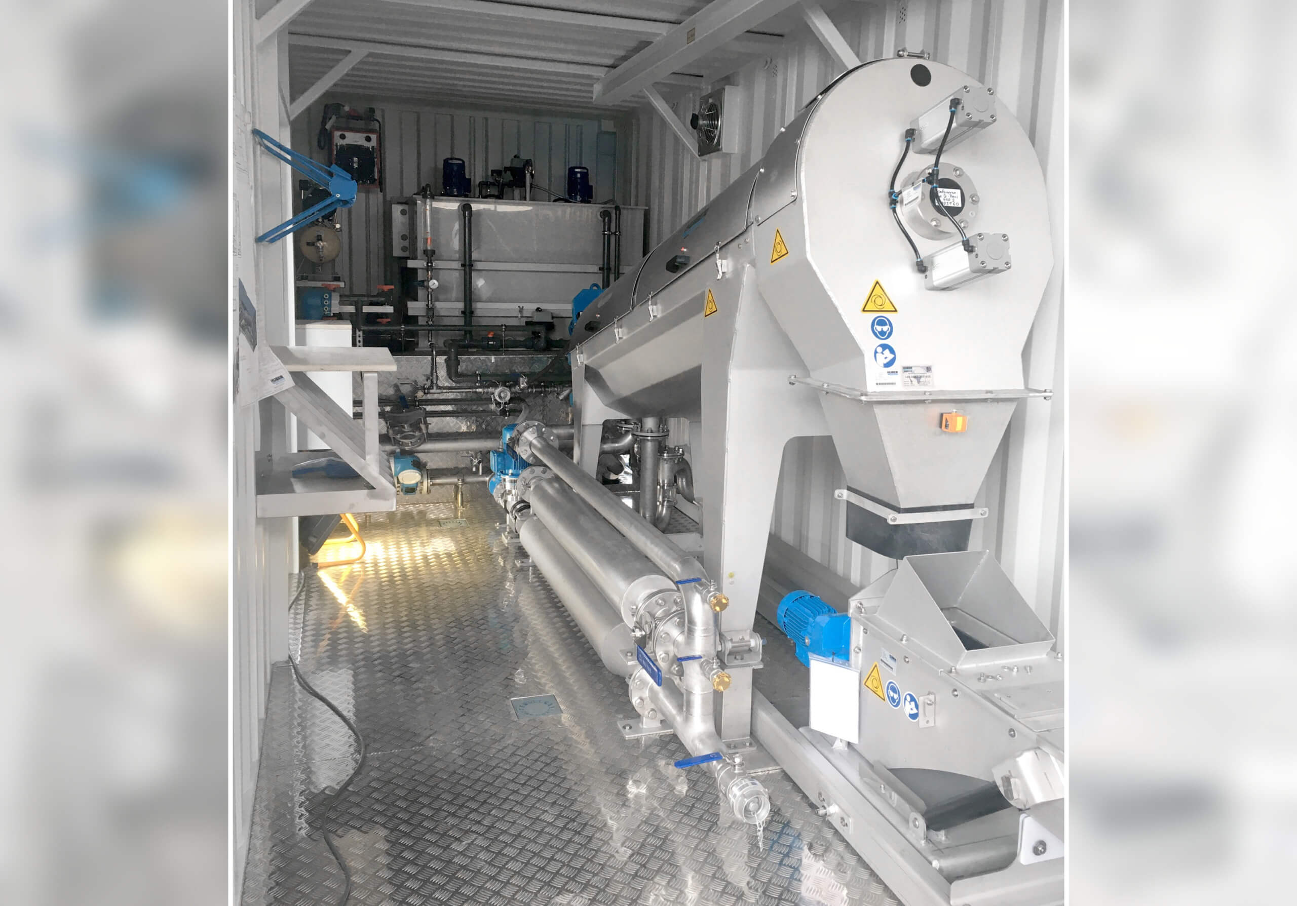 HUBER Screw Press Q-PRESS® | HUBER Technology