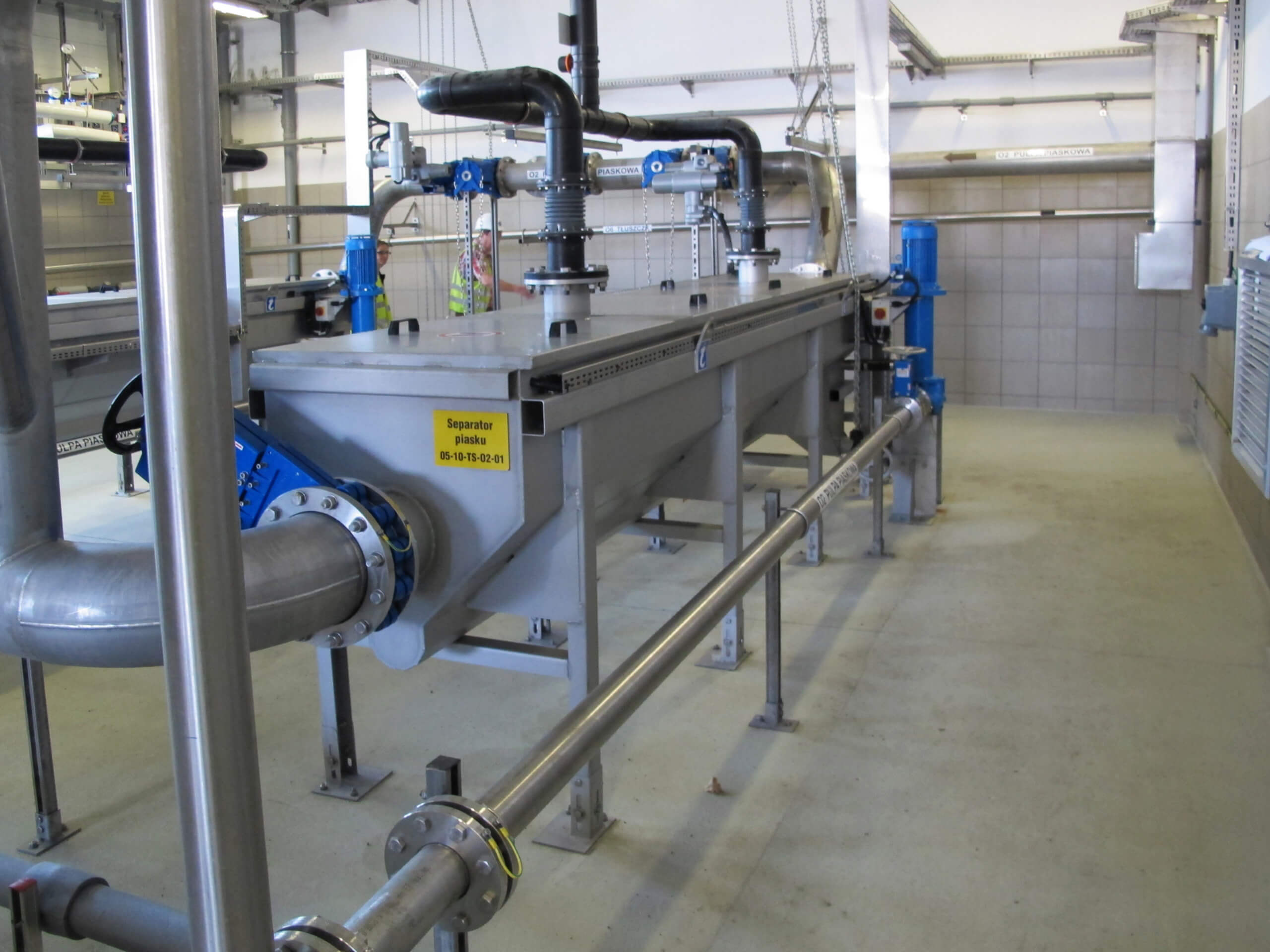 HUBER Longitudinal Grit Trap ROTAMAT® Ro6 | HUBER Technology