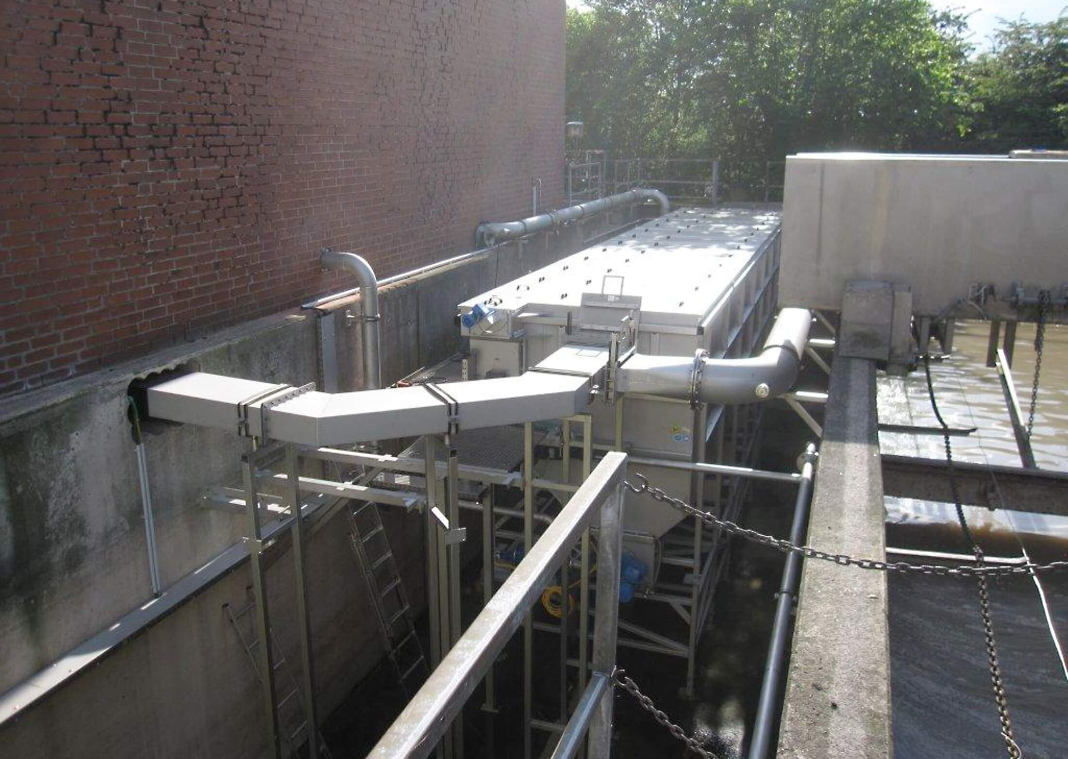 HUBER Longitudinal Grit Trap ROTAMAT® Ro6 | HUBER Technology