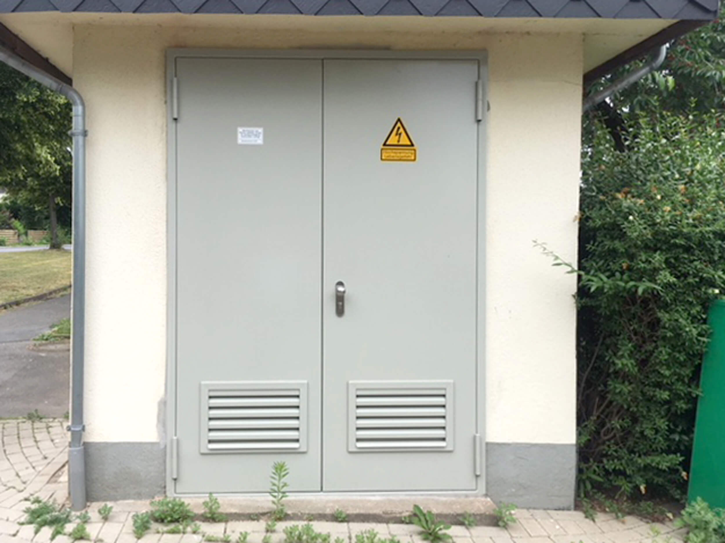 Double Stainless Steel Door TT1.2 | HUBER Technology