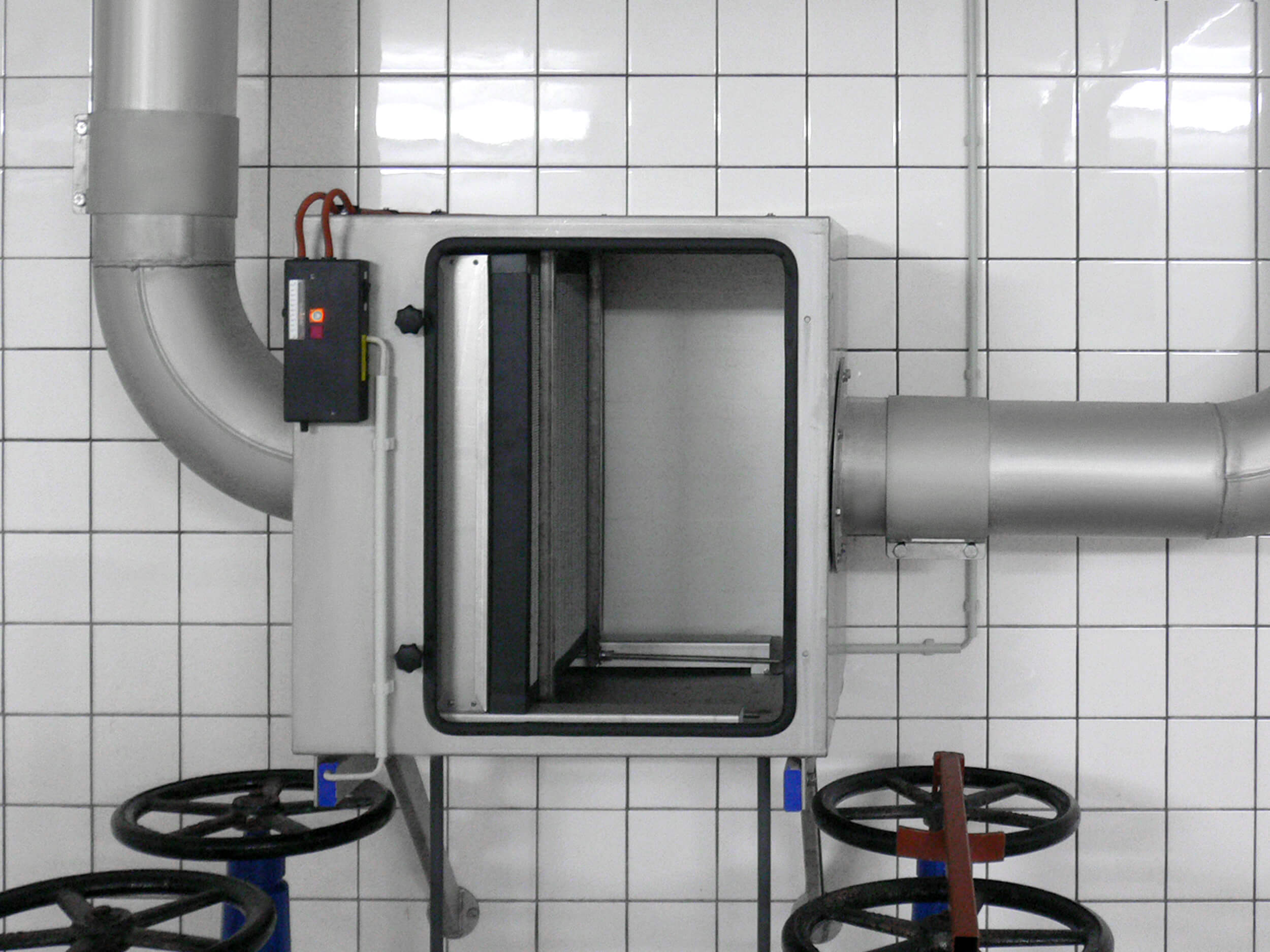 Aeration / deaeration plant L361 | HUBER Technology